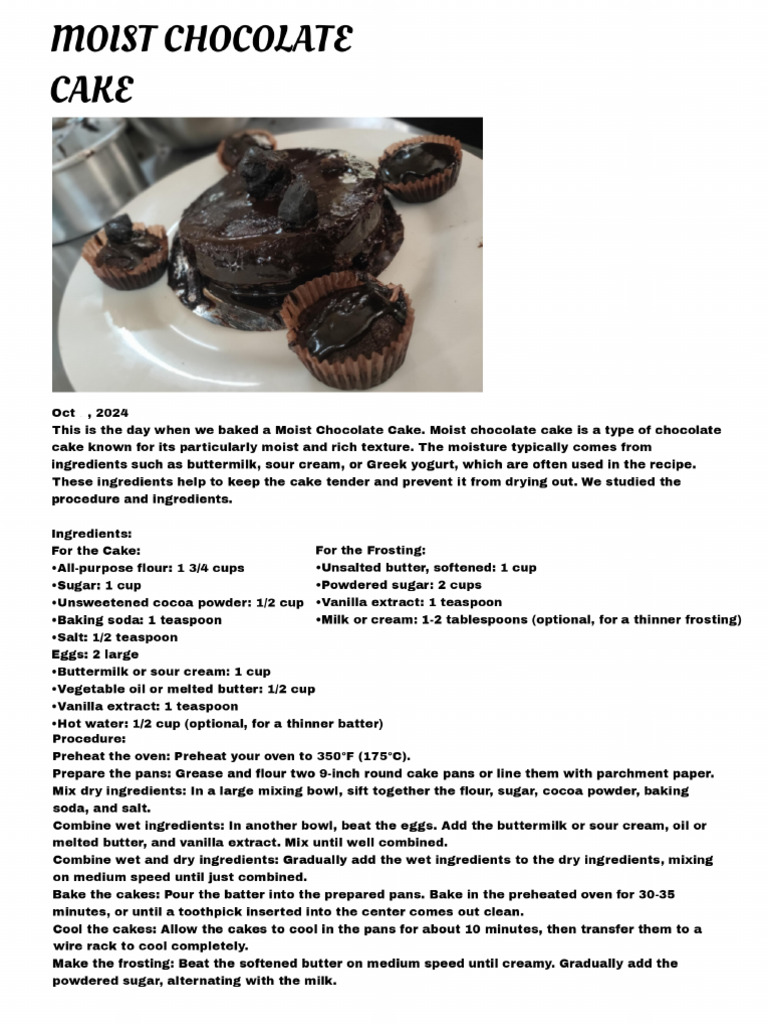 Bread and Pastry Portfolio | PDF