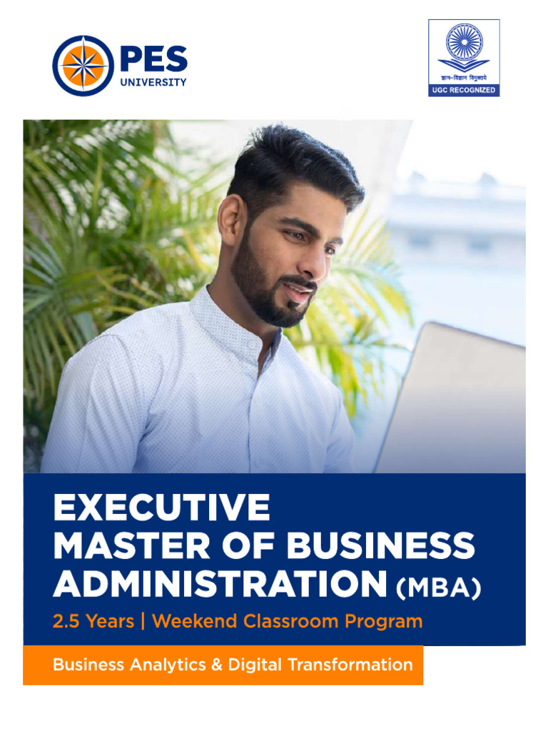 PES MBA Brochure | PDF