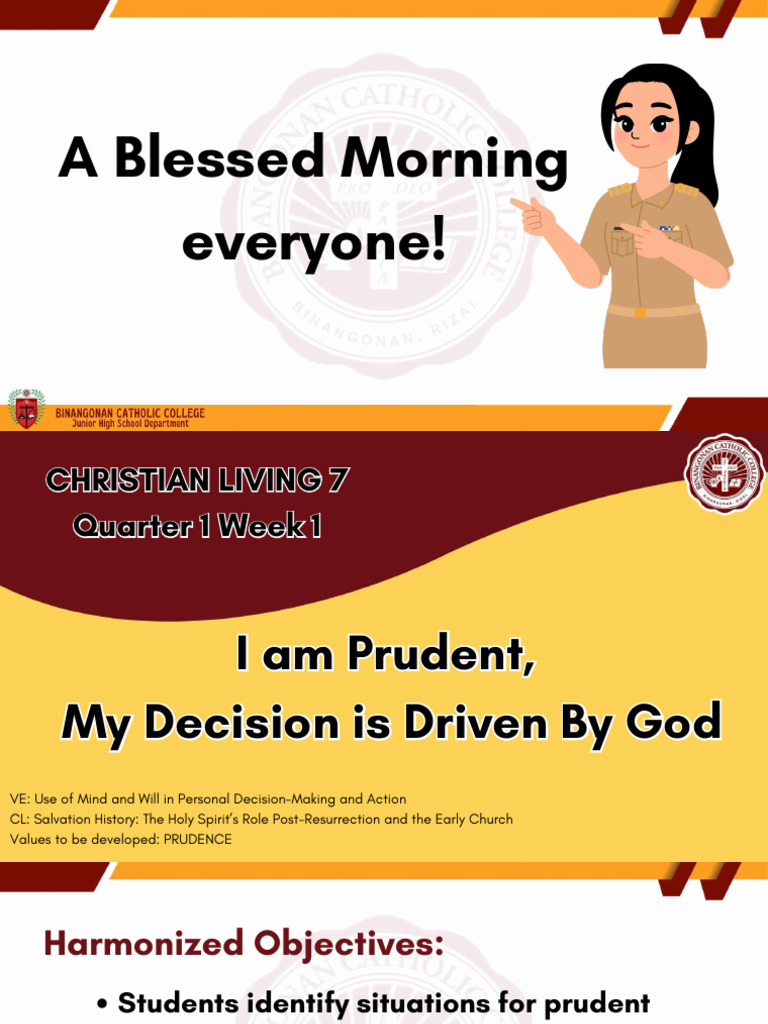 LESSON 1 | PDF | Prudence | Book Of Proverbs