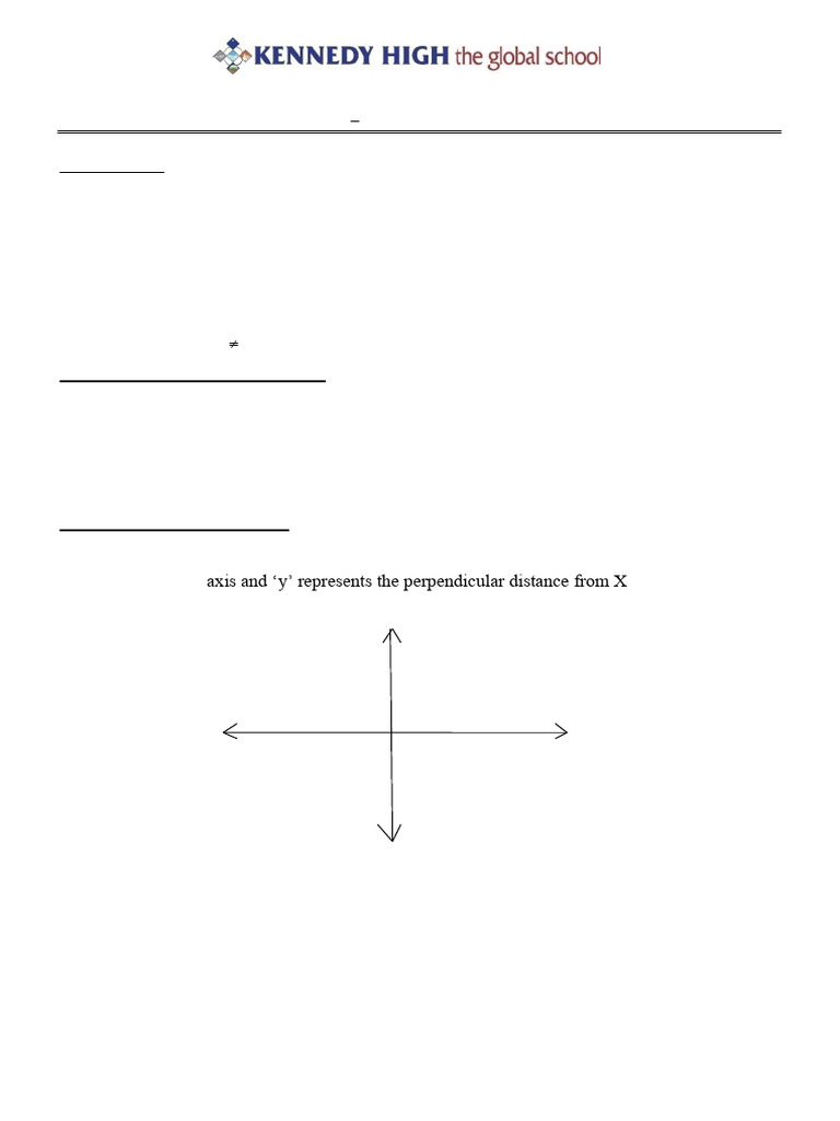 Ch3 Coordinate Geometry Notes Pdf Cartesian Coordinate System