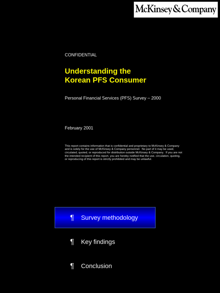 Understanding The Korean PFS Consumer | PDF | Finance & Money Management | Credit