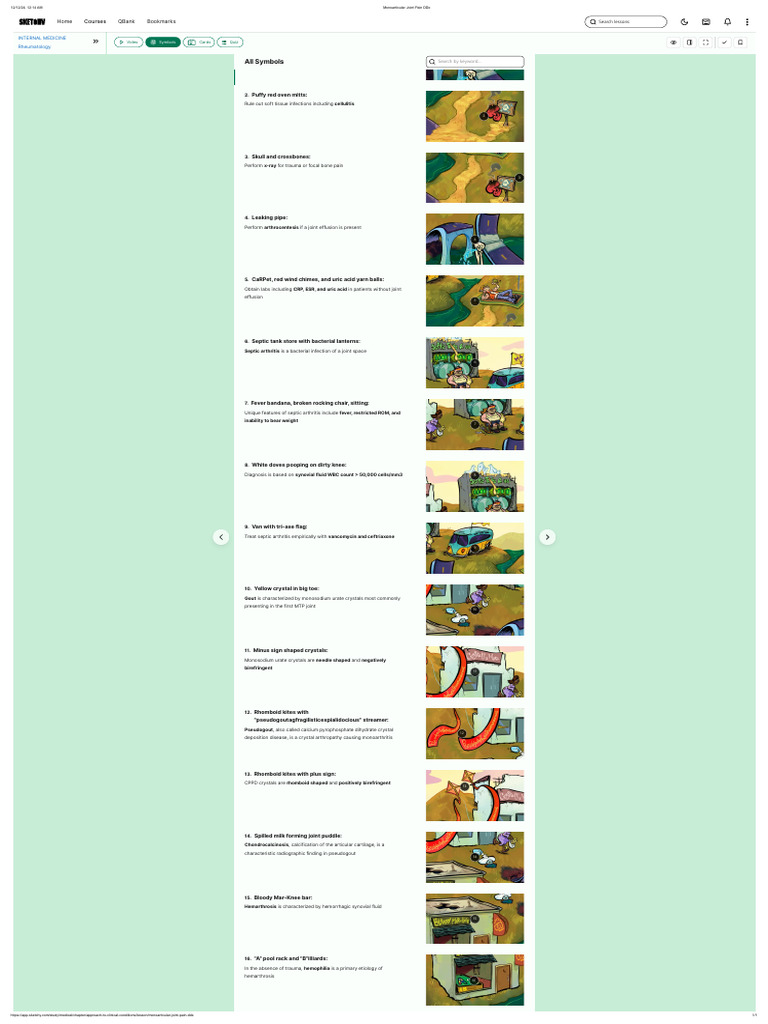 Monoarticular Joint Pain Diagnosis | PDF | Diseases And Disorders ...