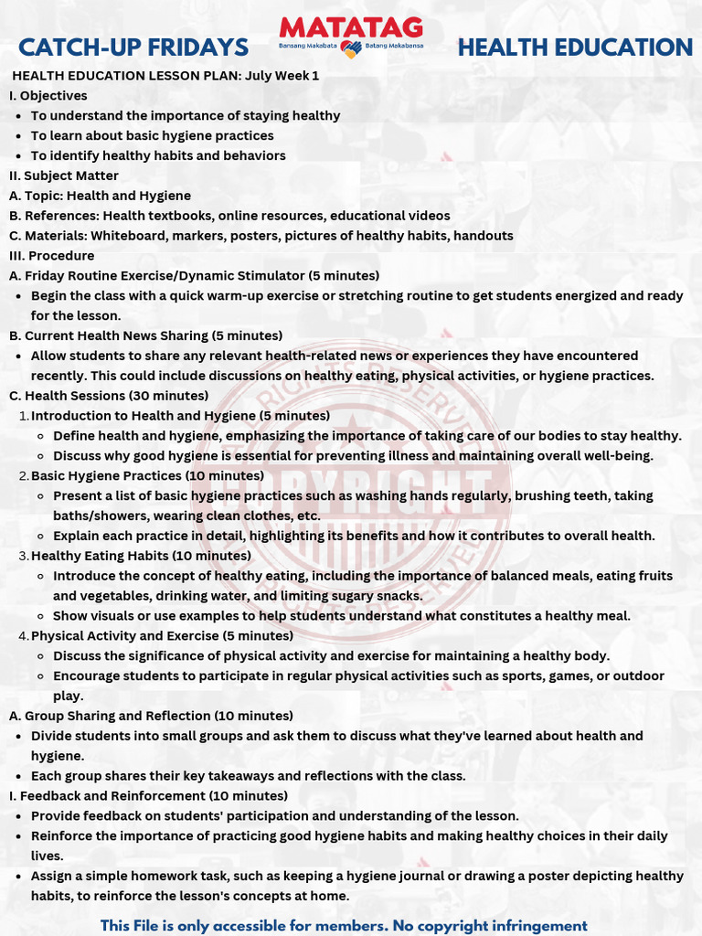 Health Education Grade 2 | PDF | Oral Hygiene | Physical Fitness