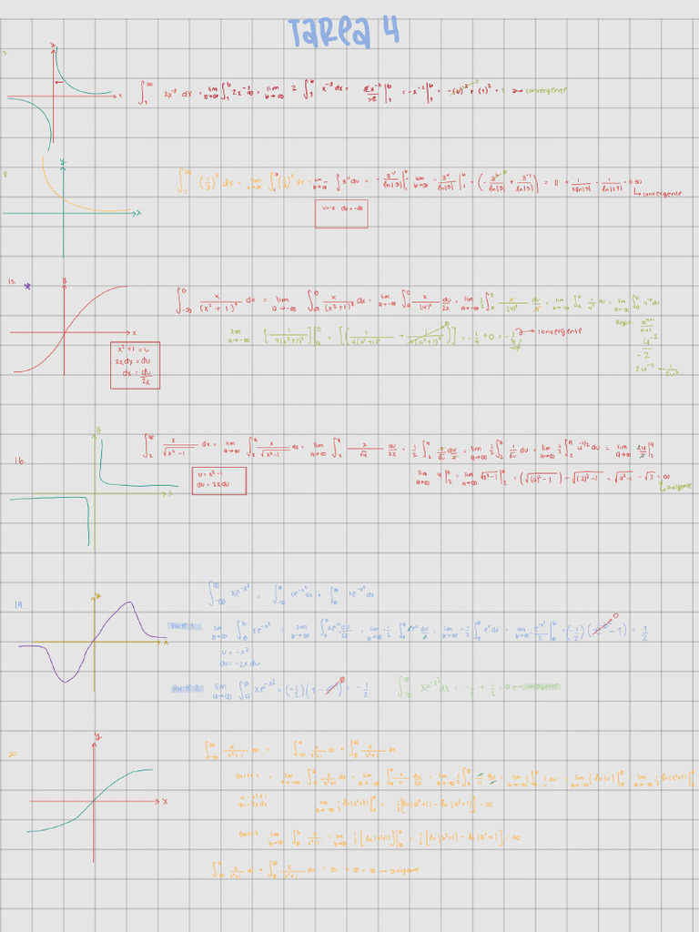 Calculo Integrales y Dimensiones | PDF