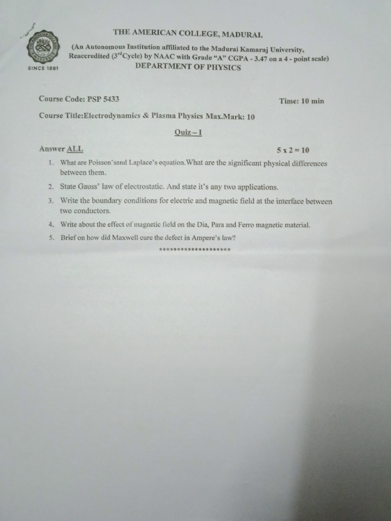 Sf Internal Question | PDF