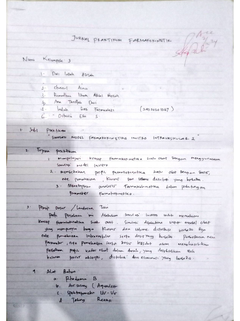 Farmakokinetik - Intravaskular | PDF
