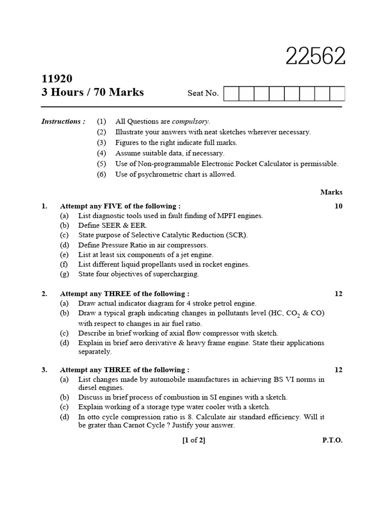 2019 Winter Model Answer Paper (Msbte Study Resources) | PDF | Turbine ...