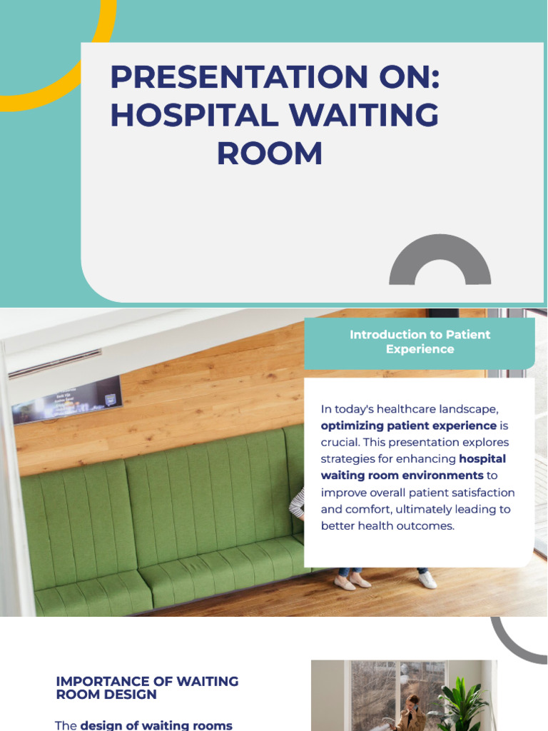 Slidesgo Optimizing Patient Experience Enhancing Hospital Waiting Room ...
