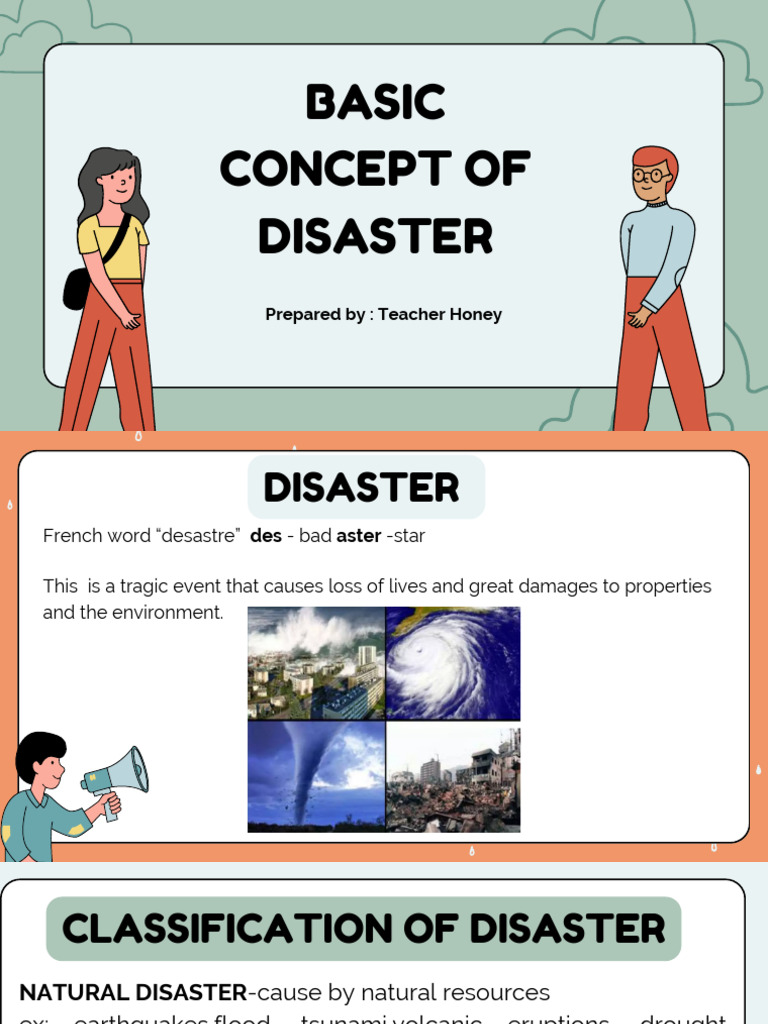 Lesson 1 Basic Concept of Disaster | PDF