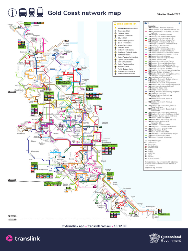 Gold Coast Network | PDF | Passenger Rail Transport | Electric Rail ...