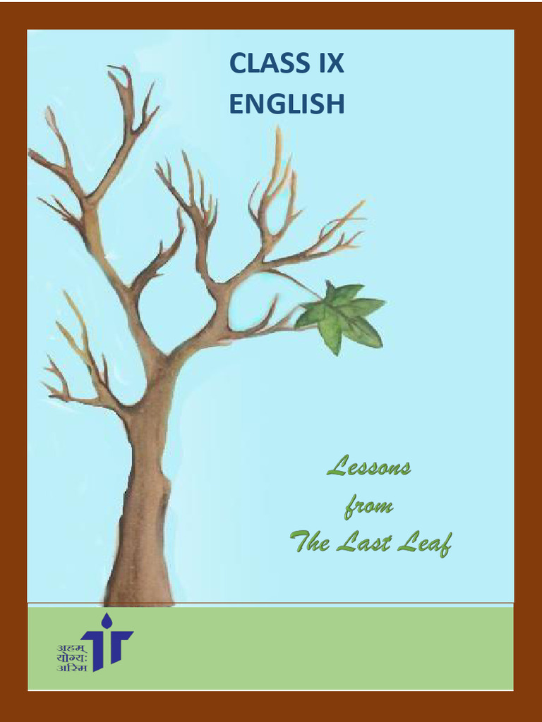 The Last Leaf: Class 9 Graphic Novel | PDF