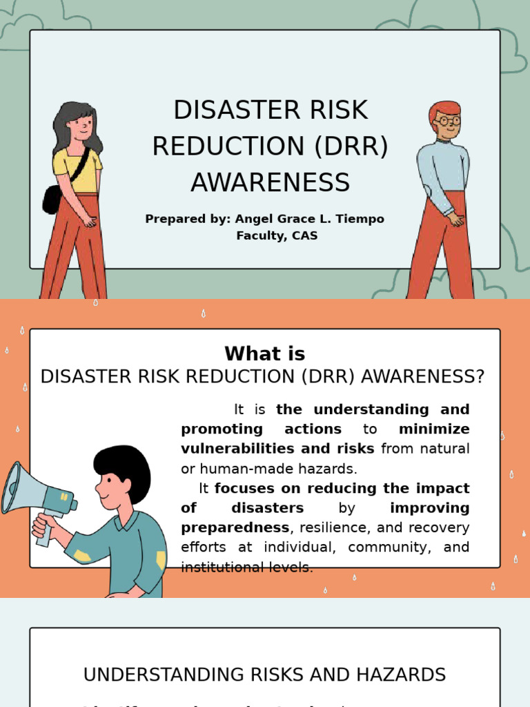 Disaster Risk Reduction Awareness Guide | PDF | Disaster Risk Reduction ...