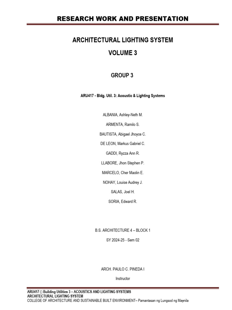 Bu3 4-1 - RW-G 02 - V3 - Armenta 09 | PDF | Lighting | Infrared