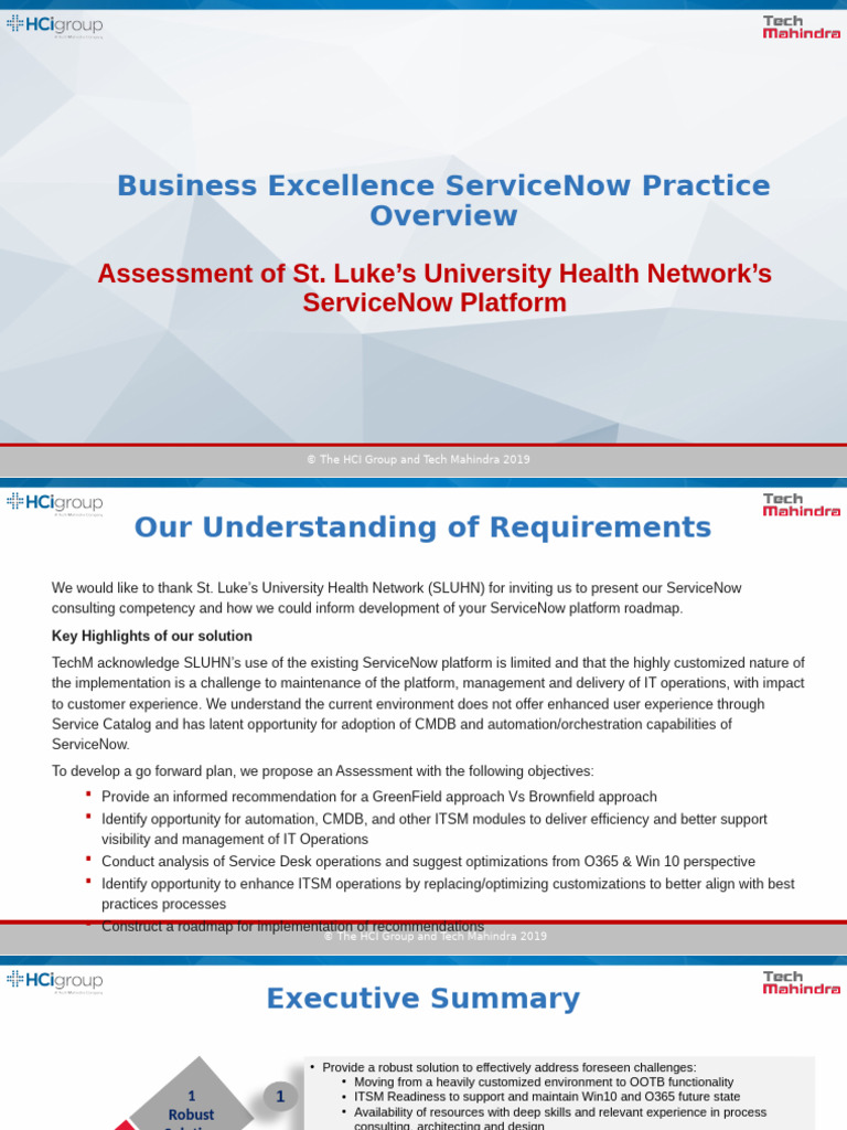 ServiceNow Competency STLuke TechM BE Ver2.6 | PDF | It Service ...