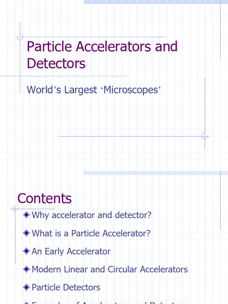 l2-Particle Accelerators | PDF | Particle Accelerator | Electron