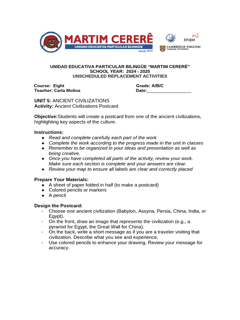 05 8EGB SS Activity 24-25 | PDF