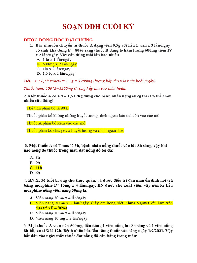 SOẠN DDH | PDF