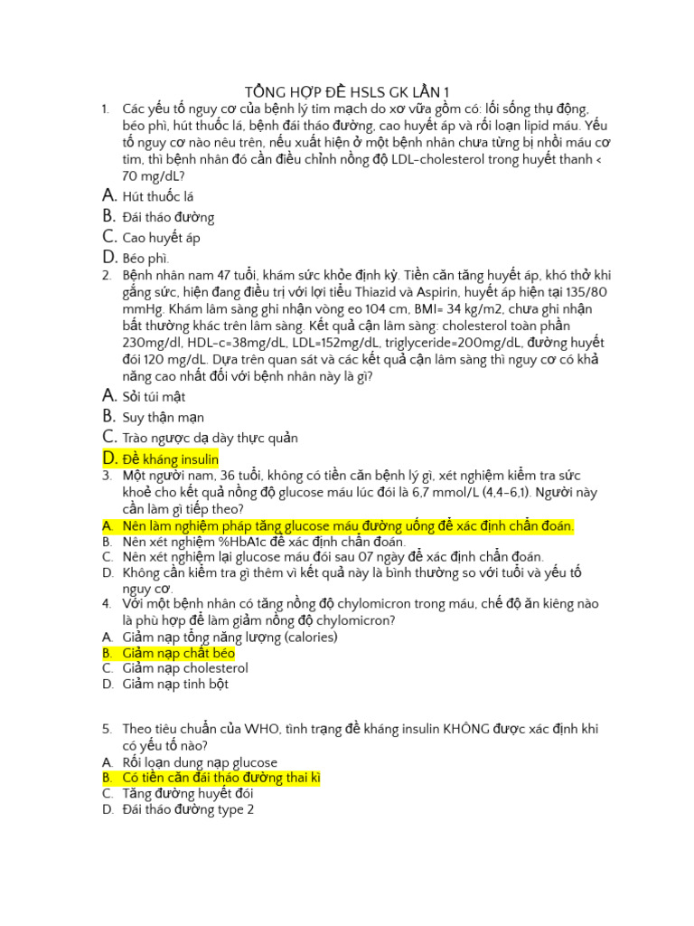 Test GK-HSLS-ABCD | PDF