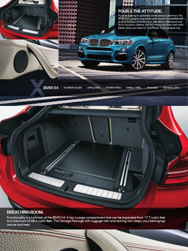 BMW_US X3_2018 | PDF | Headlamp | Automotive Industry
