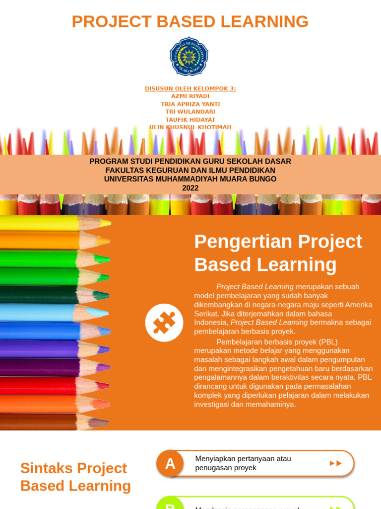 Model Pembelajaran PJBL Ok | PDF