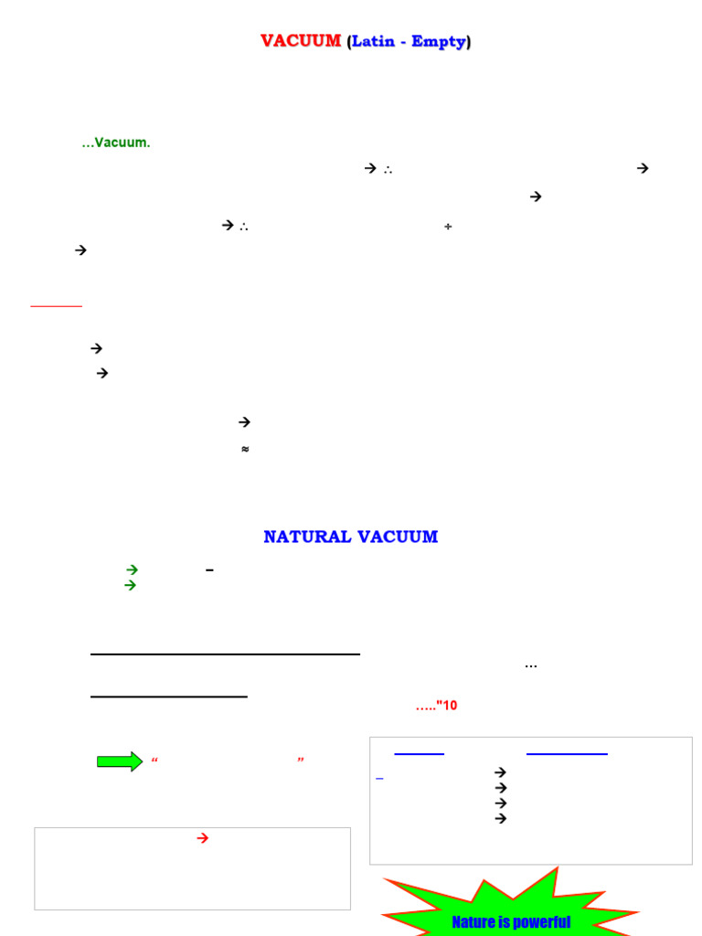 Vacuum Merged (Mid-Sem) | PDF | Vacuum | Vacuum Tube