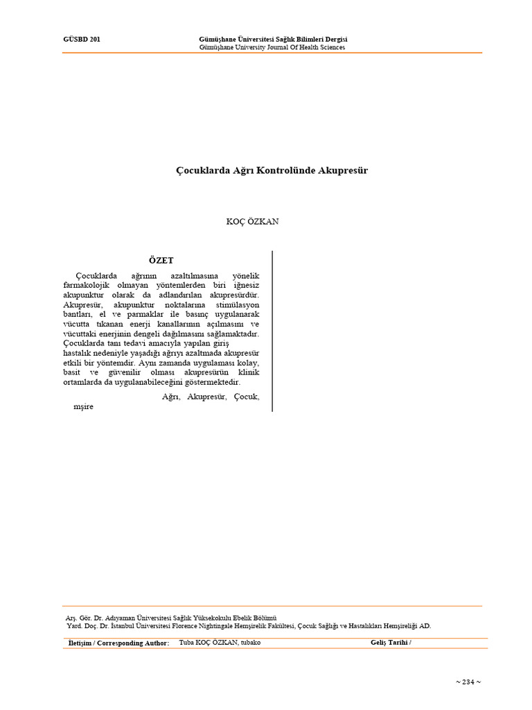 Cocuklarda Kontrol__nde Akupres__r Kullan__m__[#378144]-451625 | PDF