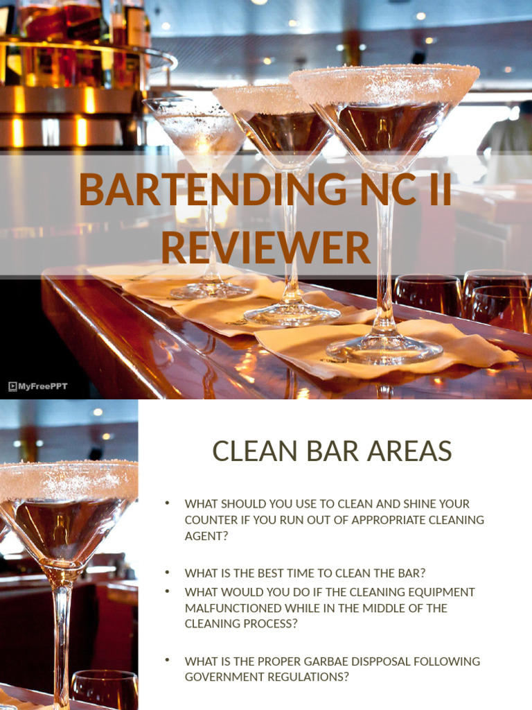 Bartending Ncii Reviewer | PDF Bartending Ncii Reviewer | PDF