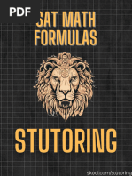 8th Grade Math STAAR Formula Sheet | PDF
