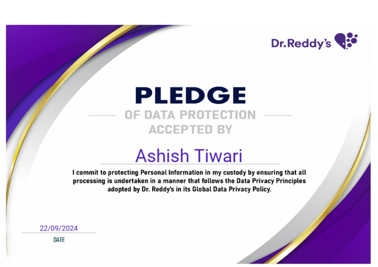 Certificate - Ashish Tiwari | PDF
