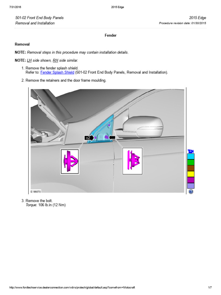 Fender | PDF | Car | Ford Vehicles