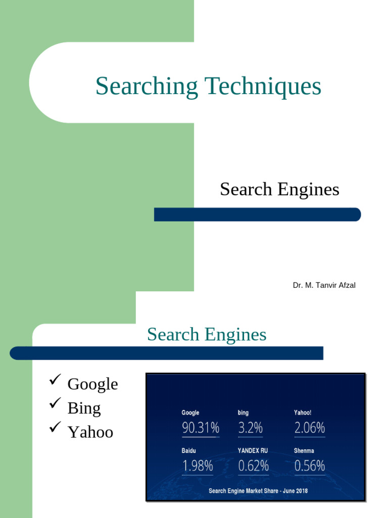 Google Search Techniques Overview | PDF