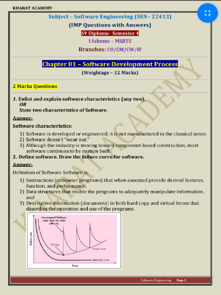 Sen All Chapters Imp | PDF