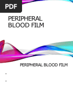 Blood Film Comment and Analysis Guide | PDF | Anemia | White Blood Cell
