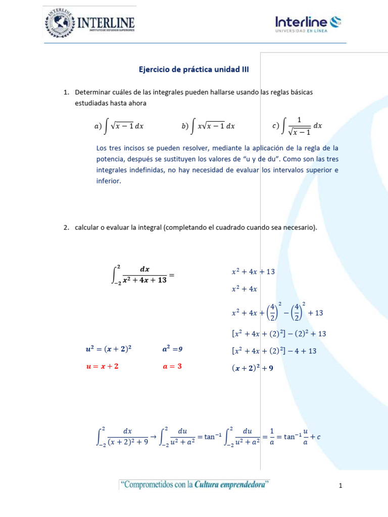 Func Trigo Inver e Integ | PDF | Integral | Matemáticas