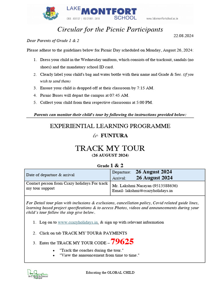 School Circular | PDF