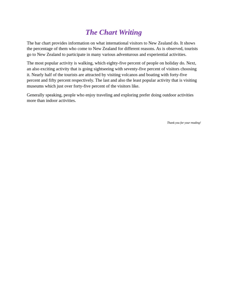 The Second Chart Writing | PDF