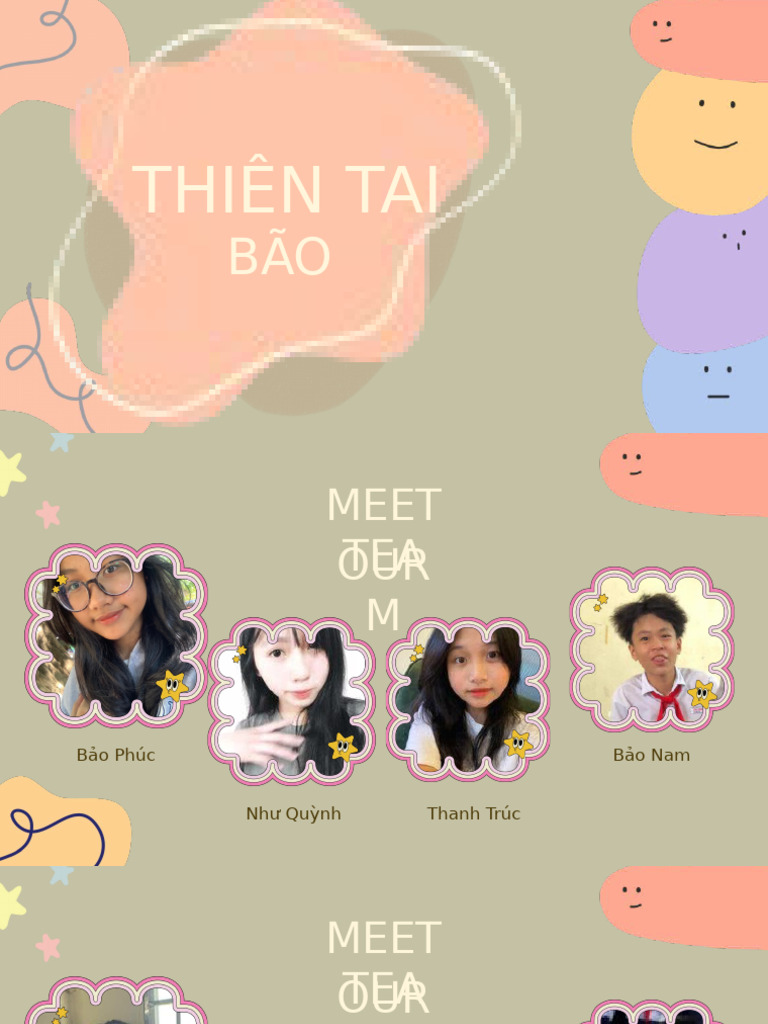 Pastel Colorful Cute Group Project Presentation | PDF
