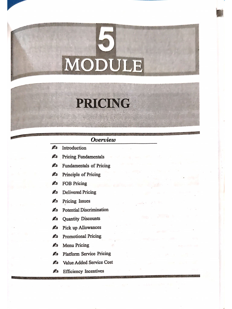Pricing | PDF