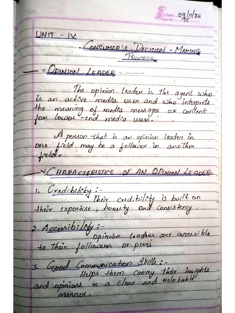 CB Unit 4 Complete Notes | PDF