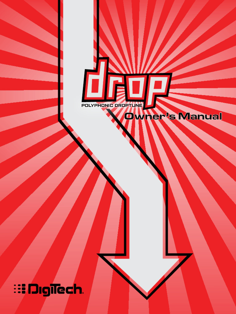DigiTech Drop Manual | PDF | Decibel | Electrical Engineering