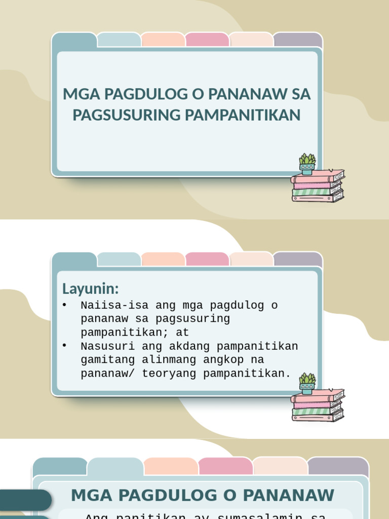 Linggo 6 Mga Pagdulog o Pananaw Sa Pagsusuring Pampanitikan | PDF