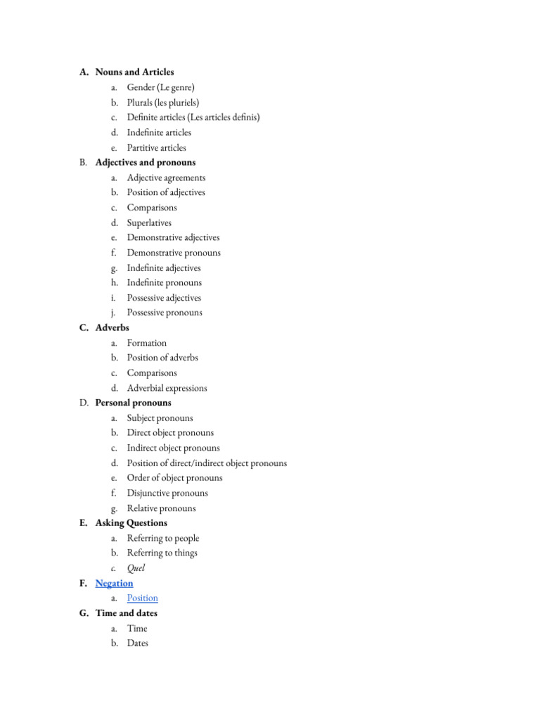 Guide de grammaire française complète | PDF | Linguistique | Grammaire