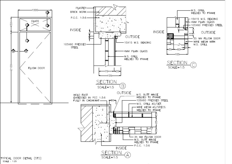 Door Detail - 1-Model | PDF
