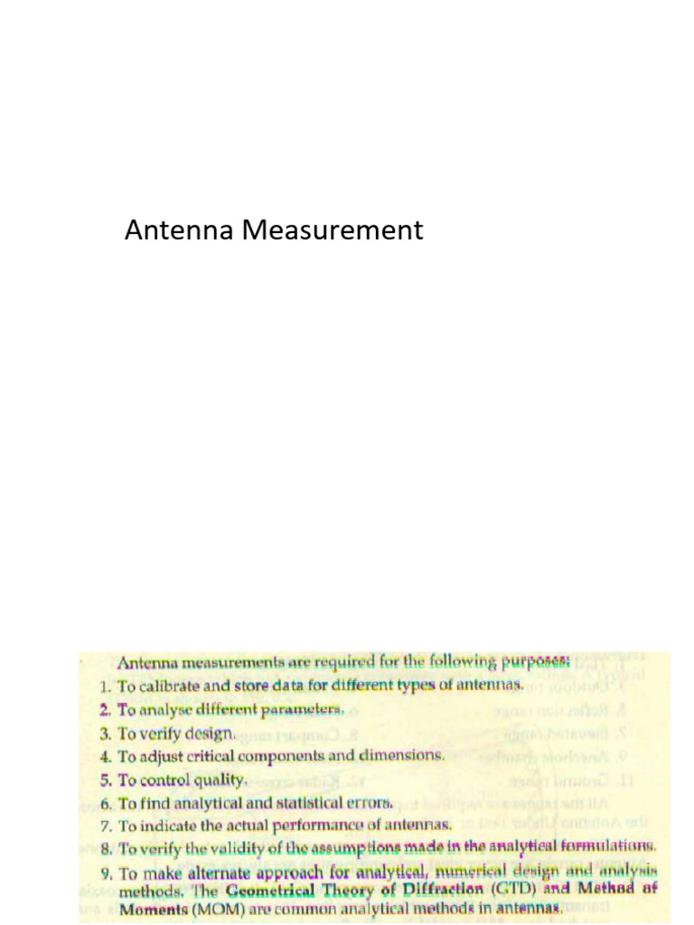 Antenna Measurement | PDF