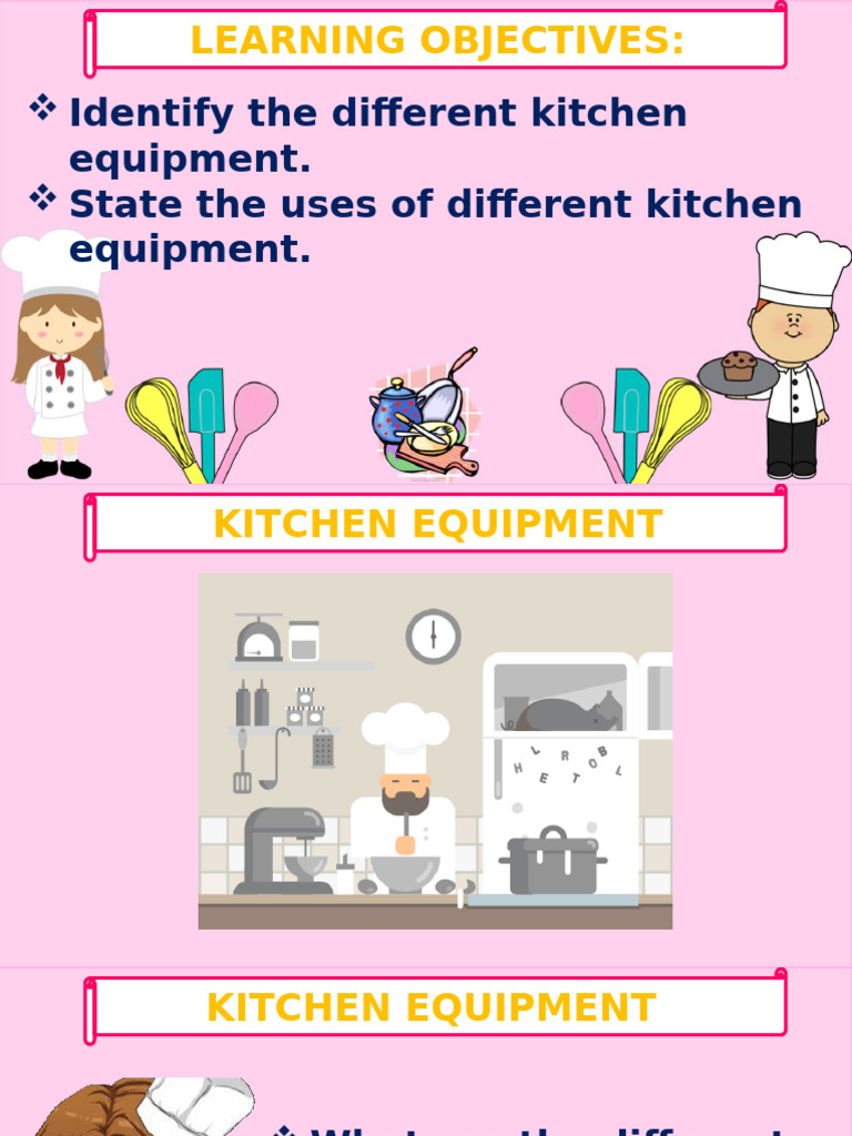 Essential Kitchen Equipment Guide | PDF