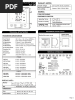 Yudian Ai 208 Economical Temp Controller | PDF | Parameter (Computer ...