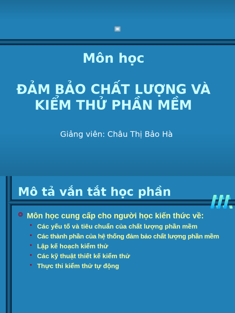 Chapter 0 - Course Introduction | PDF