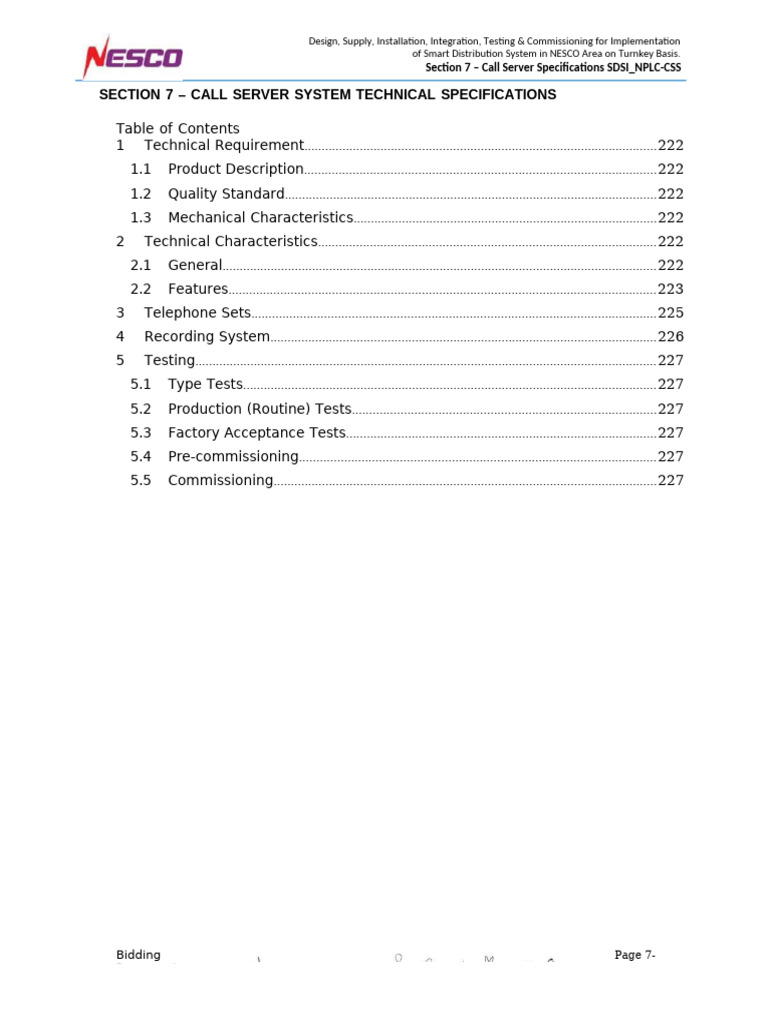Call Server +telephone Set | PDF | Specification (Technical Standard ...