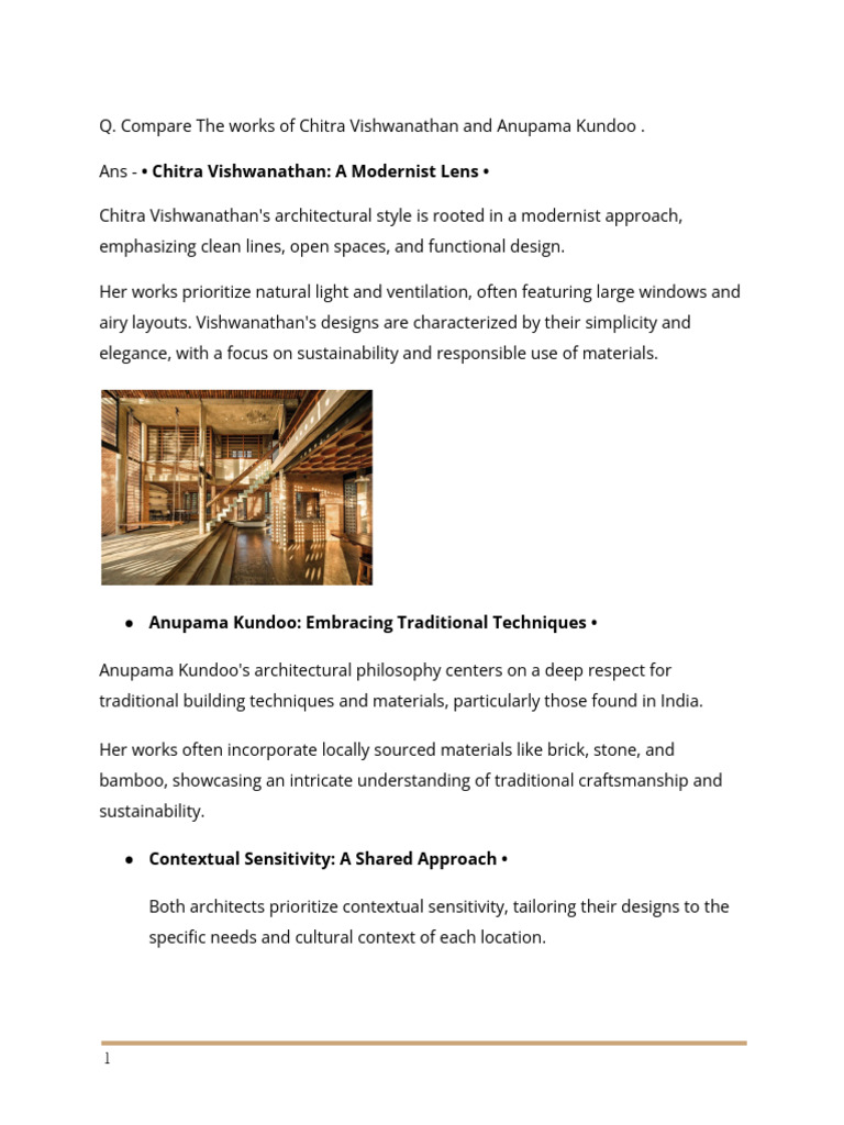 Modern vs. Traditional Architecture | PDF