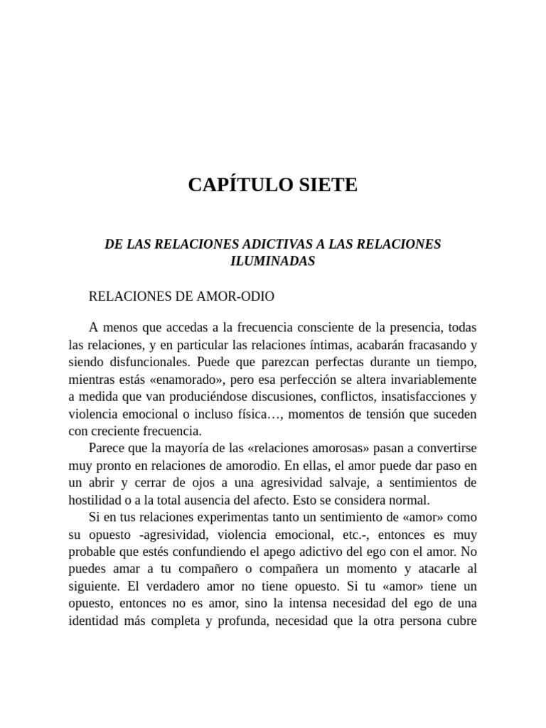 Practicando El Poder Del Ahora - 07 | PDF | Amor | Mente